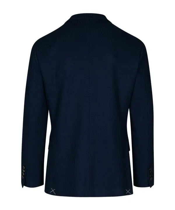 Etro Patterned Single-breasted Blazer - Black
