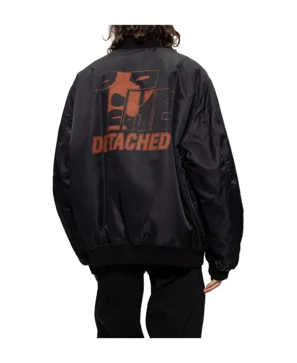 Raf Simons Detached Print Bomber Jacket