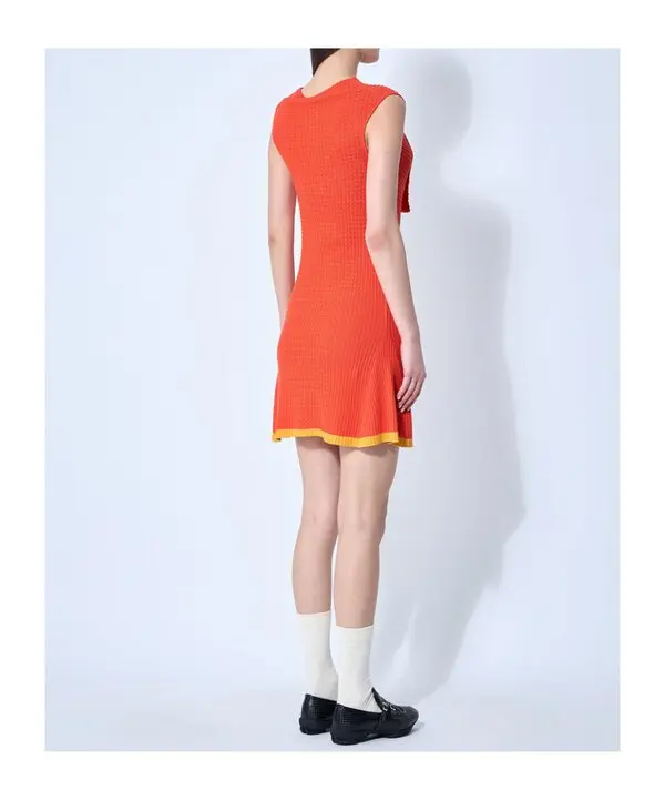 KIKO KOSTADINOV Vecto Knit Shift Dress