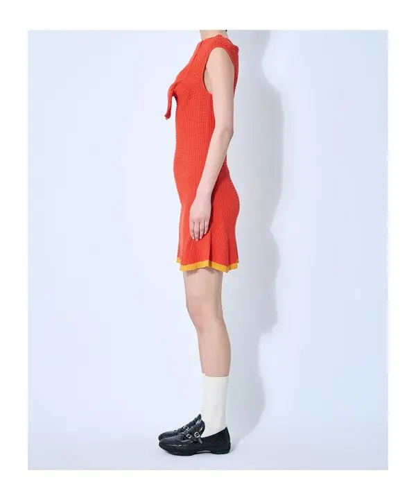KIKO KOSTADINOV Vecto Knit Shift Dress