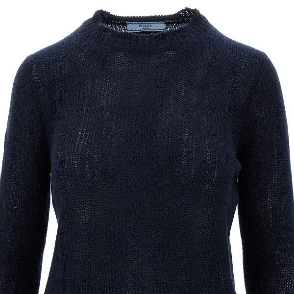 Prada Crewneck Knitted Jumper