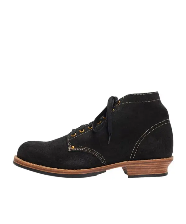 Visvim Round Toe Lace-up Ankle Boots