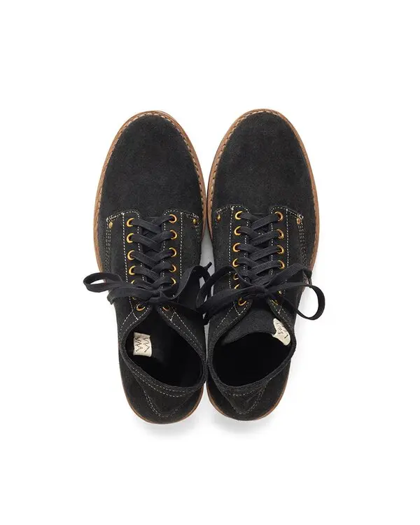 Visvim Round Toe Lace-up Ankle Boots