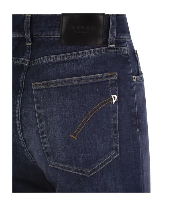 DONDUP Amber Wide-leg Jeans - Black