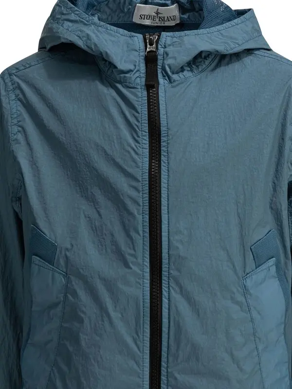 Stone Island Hooded Zip-up Jacket