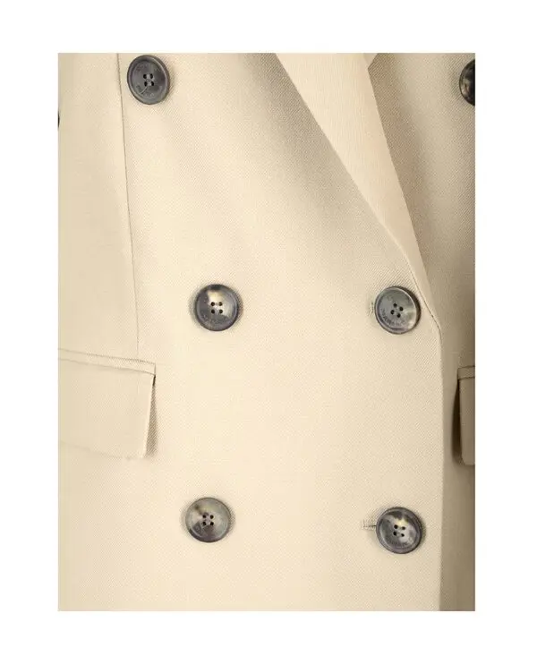 Isabel Marant Étoile Double Breasted Tailored Blazer - Nude
