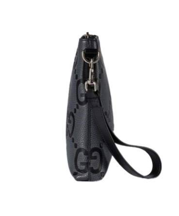Gucci Jumbo Gg Messenger Bag - Black