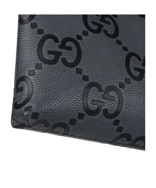 Gucci Jumbo Gg Messenger Bag - Black
