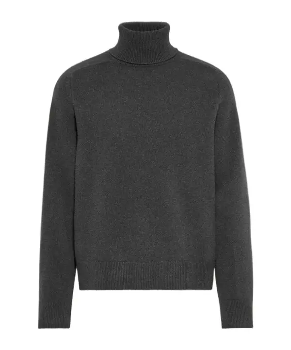 MAISON MARGIELA Roll Neck Knitted Jumper - Black