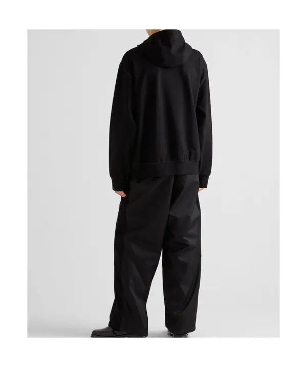 Prada Technical Jersey Hoodie