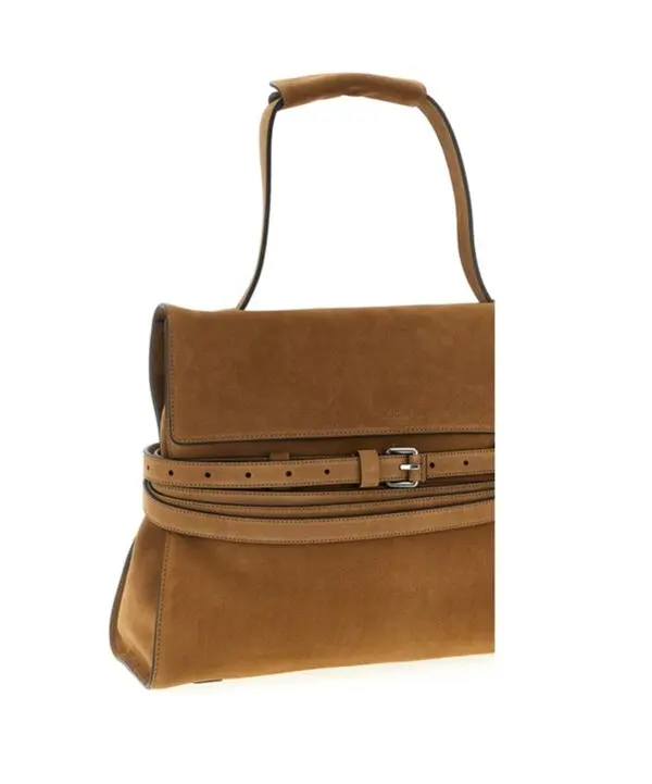 Moschino Debossed Tote Bag - Browm