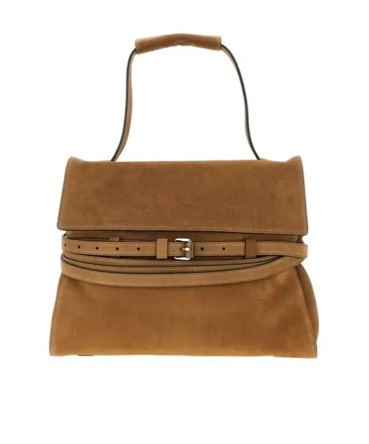 Moschino Debossed Tote Bag - Brown