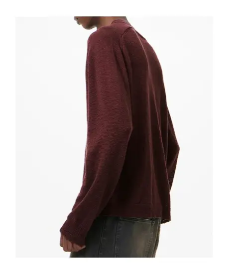 Our Legacy Rue V-neck Knitted Sweater - Red
