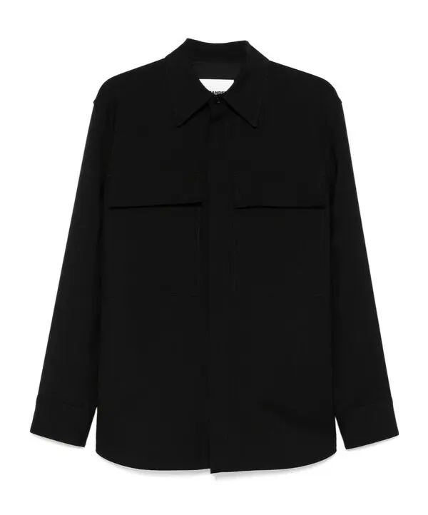 JIL SANDER Curved Hem Shirt