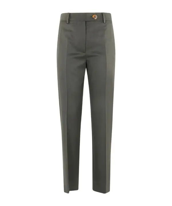 BLAZÉ MILANO Casual Trousers With Belt Loops - Black