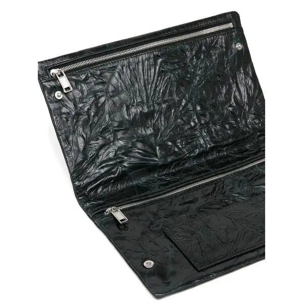 MAISON MARGIELA Logo-patch Clutch Bag