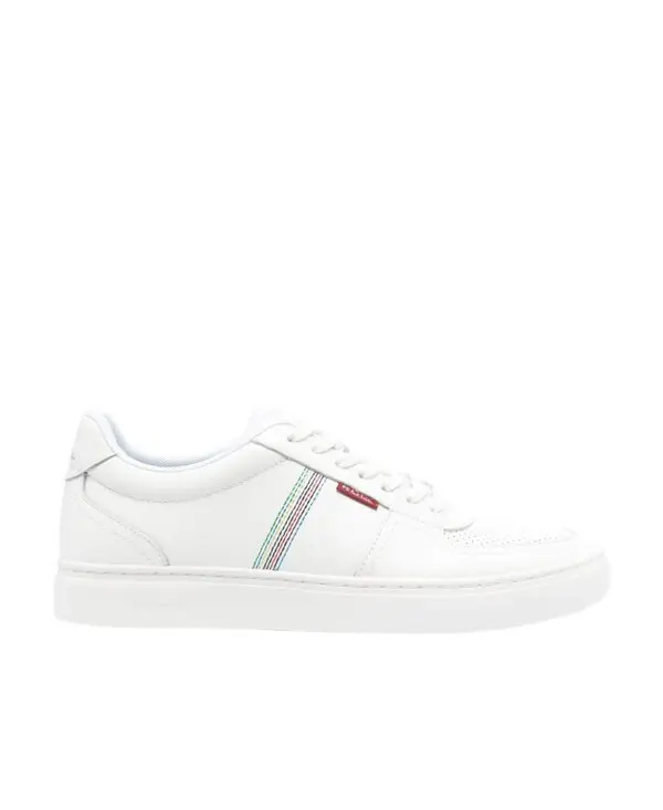 Paul Smith Low Top Leather Sneakers - White