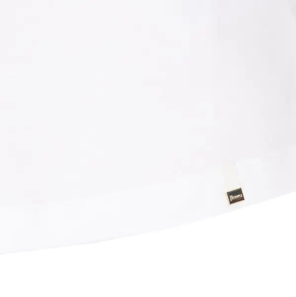 Herno Logo-tape Short-sleeved Polo Top - White