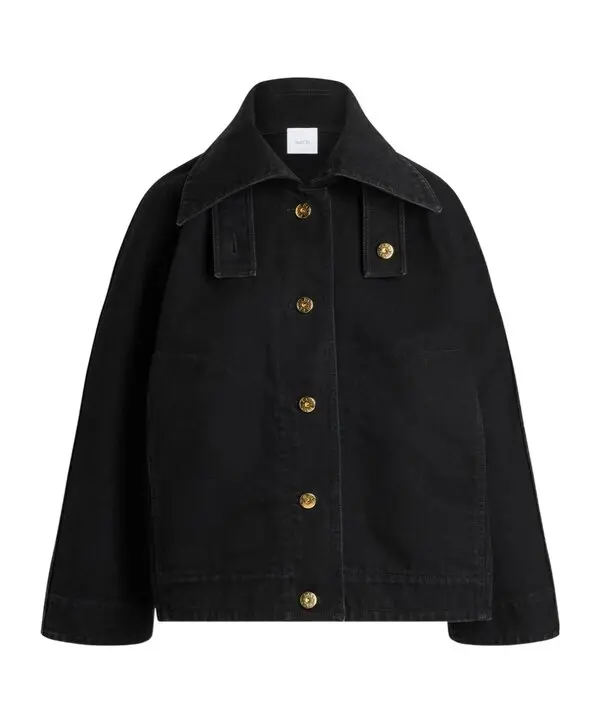 PATOU Volume Collared Button-up Parka