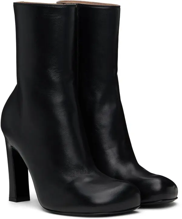 Bottega Veneta Nico Ankle Boots - Black