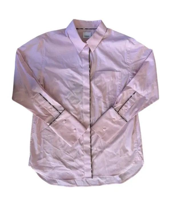 Burberry Long Sleeve Shirt - Purple