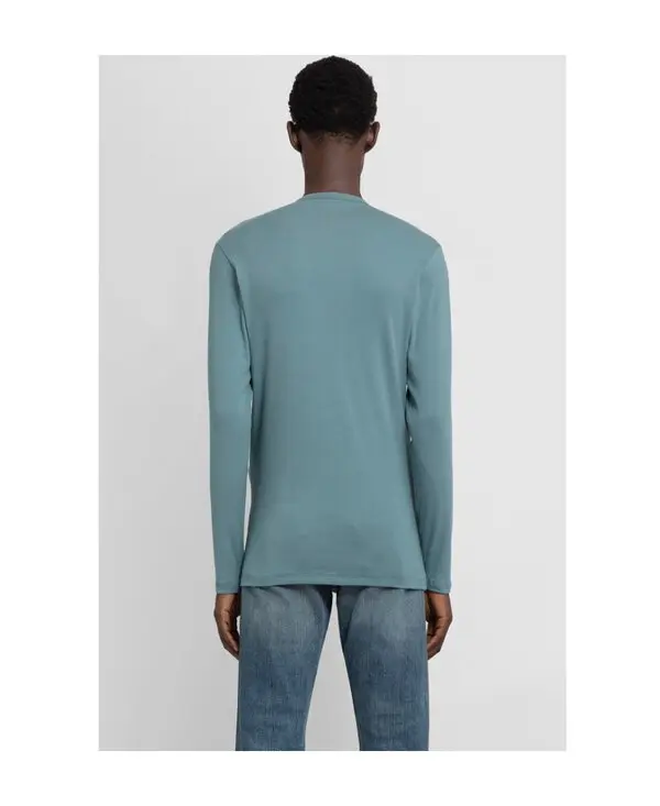 TOM FORD Button-up Long-sleeve T-shirt