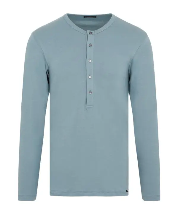 TOM FORD Crewneck Henley T-shirt - No