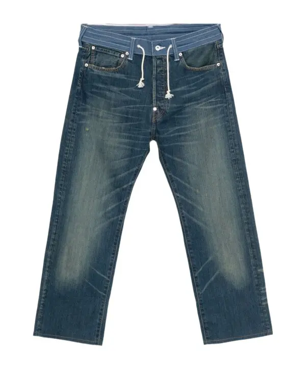 Junya Watanabe X Levi's Drawstring Distressed Jeans