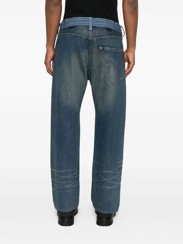 Junya Watanabe X Levi's Drawstring Distressed Jeans