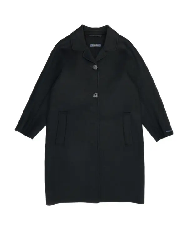 Max Mara Long-sleeved Coat With Lapel