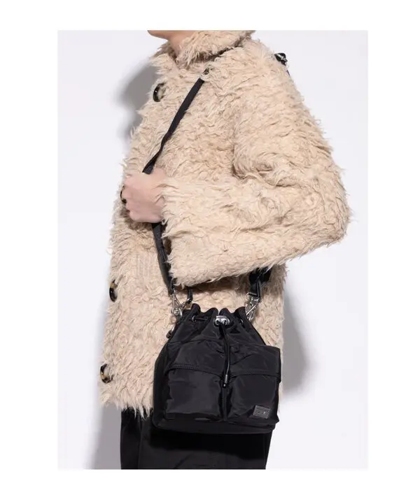 DIESEL® Multi-pocket Drawstring Bucket Bag