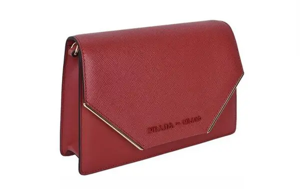 Prada Flip Logo Shoulder Bag