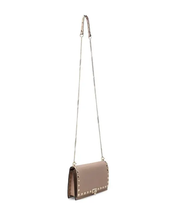 Valentino Garavani Rockstud Foldover Top Crossbody Bag
