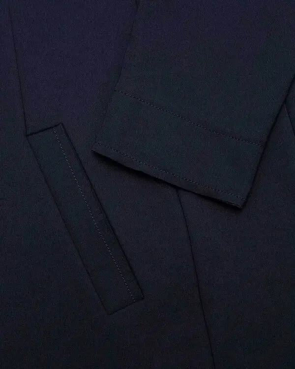 Emporio Armani Casual Jacket With Stand Collar