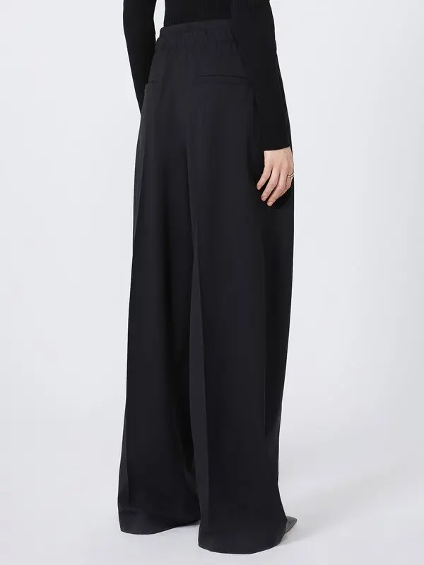 Sportmax Quito High-waist Loose Fit Trousers