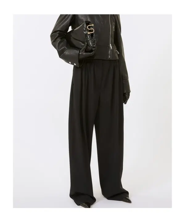 Sportmax Quito High-waist Loose Fit Trousers
