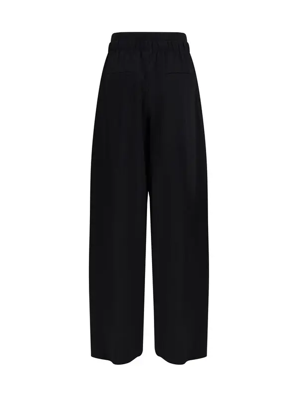 Sportmax Quito High-waist Loose Fit Trousers