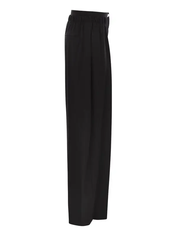 Sportmax Quito High-waist Loose Fit Trousers