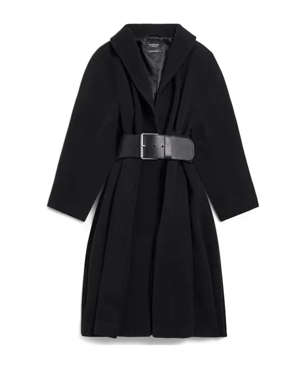 Balenciaga Belted Wrap Coat