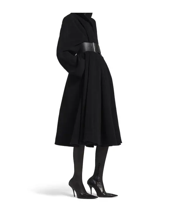 Balenciaga Belted Wrap Coat