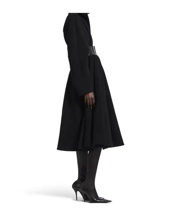 Balenciaga Belted Wrap Coat