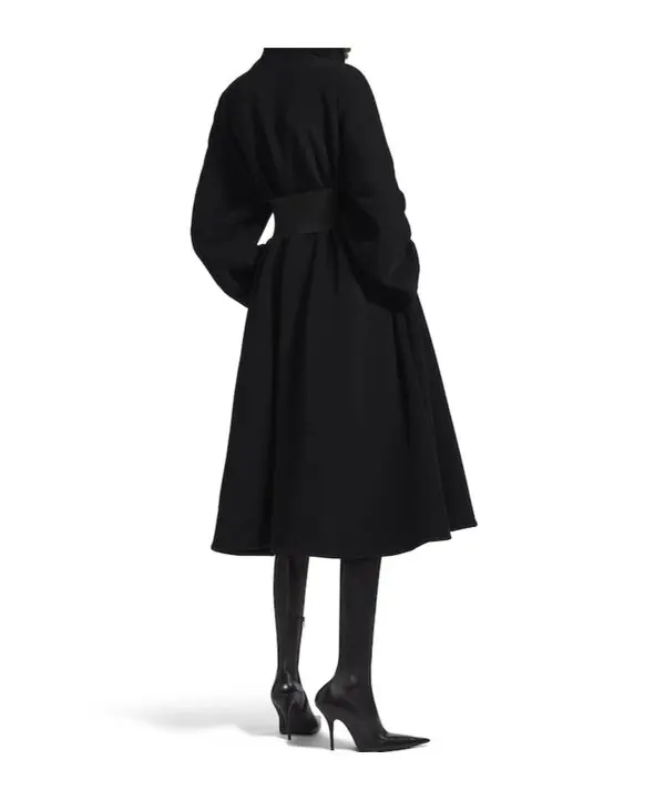 Balenciaga Belted Wrap Coat