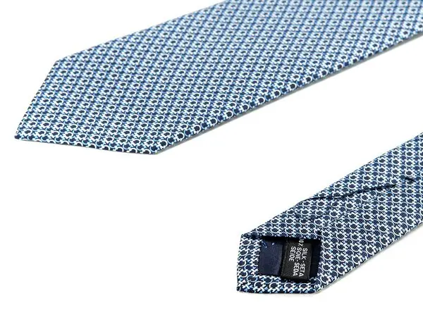 FERRAGAMO Printed Silk Tie - Multicolor