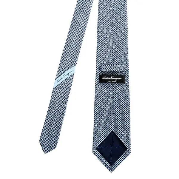 FERRAGAMO Printed Silk Tie - Multicolor