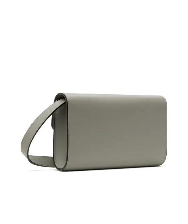 Marni Leather Crossbody Bag - Gray