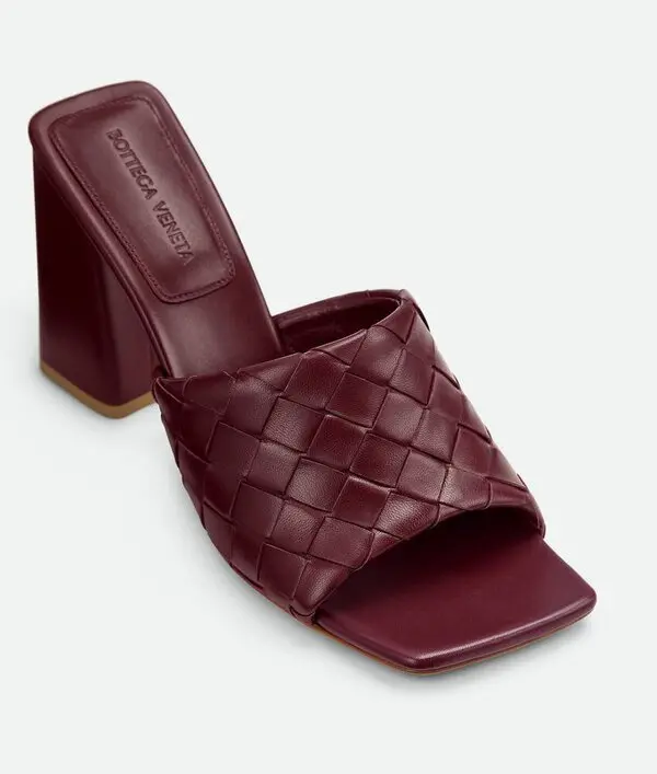 Bottega Veneta Parco Intrecciato Heeled Sandals