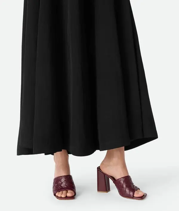 Bottega Veneta Parco Intrecciato Heeled Sandals