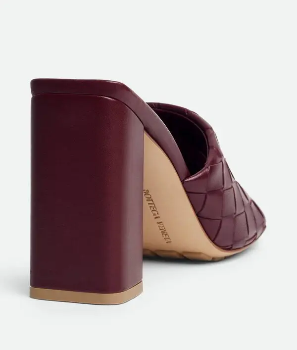 Bottega Veneta Parco Intrecciato Heeled Sandals