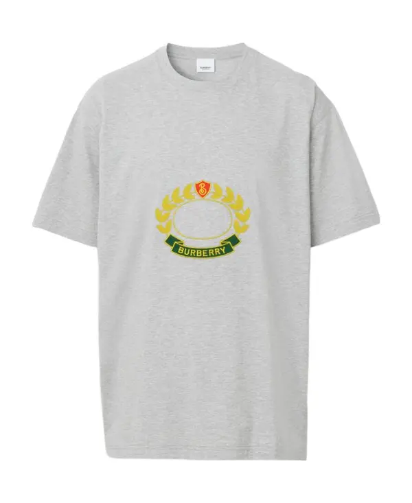 Burberry Oak Leaf Crest-print T-shirt - White