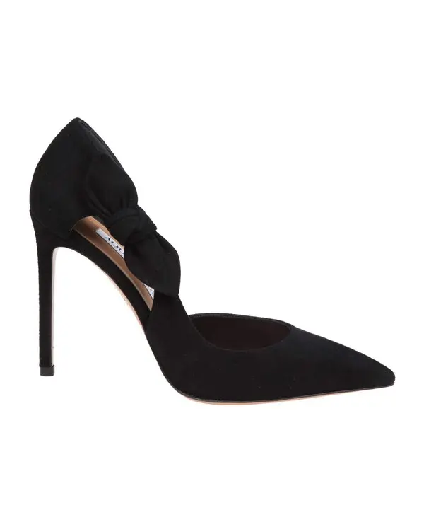 AQUAZZURA Very Bow Tie Stiletto Heel Pumps